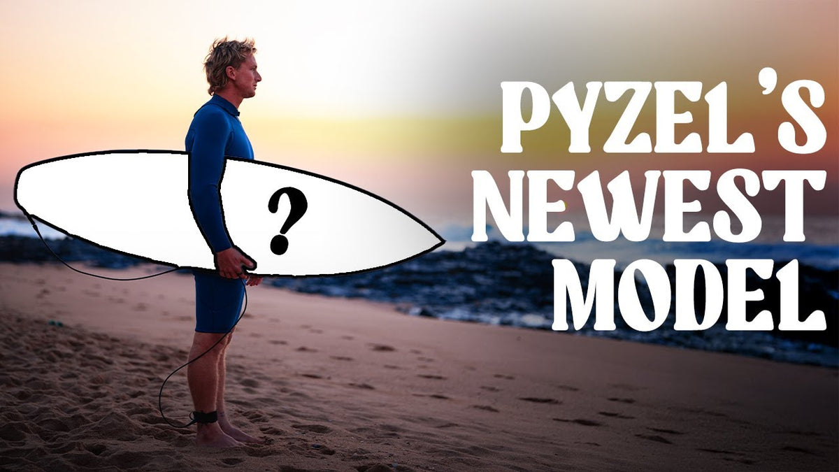 Finn McGill Tests out the new Tiger Twin in California | Pyzel Surfboards