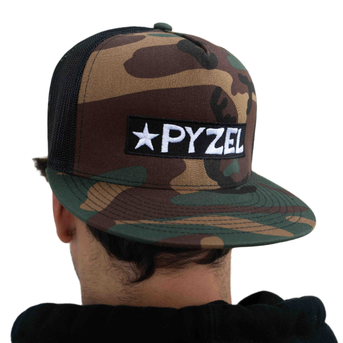Pyzel Bar Logo Trucker Hat, Camo – Pyzel Surfboards