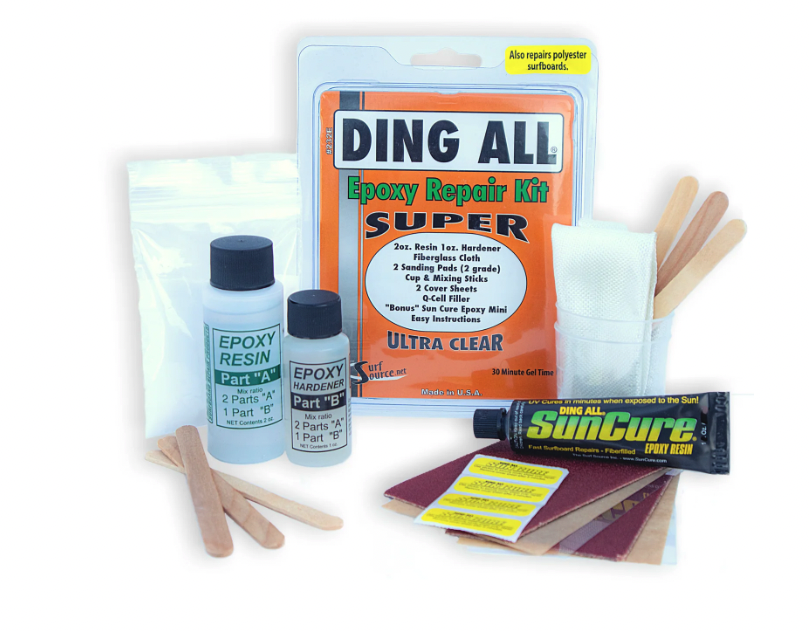 Ding All Super Epoxy Resin Ding Repair Kit – Pyzel Surfboards