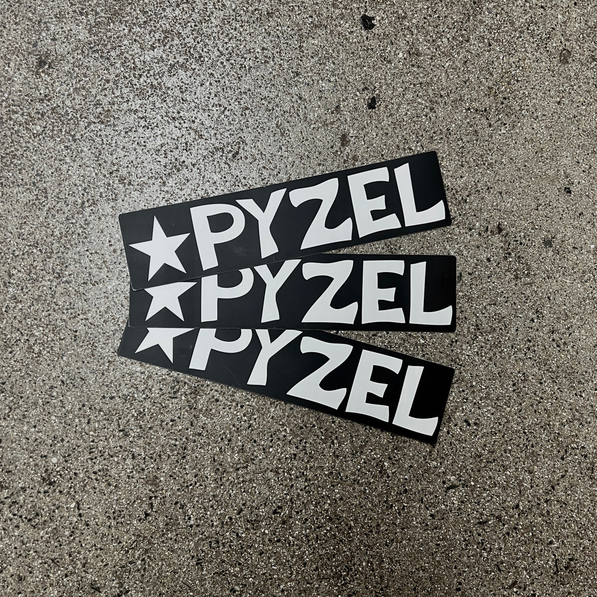 Pyzel Bar Logo Sticker 3 Pack – Pyzel Surfboards