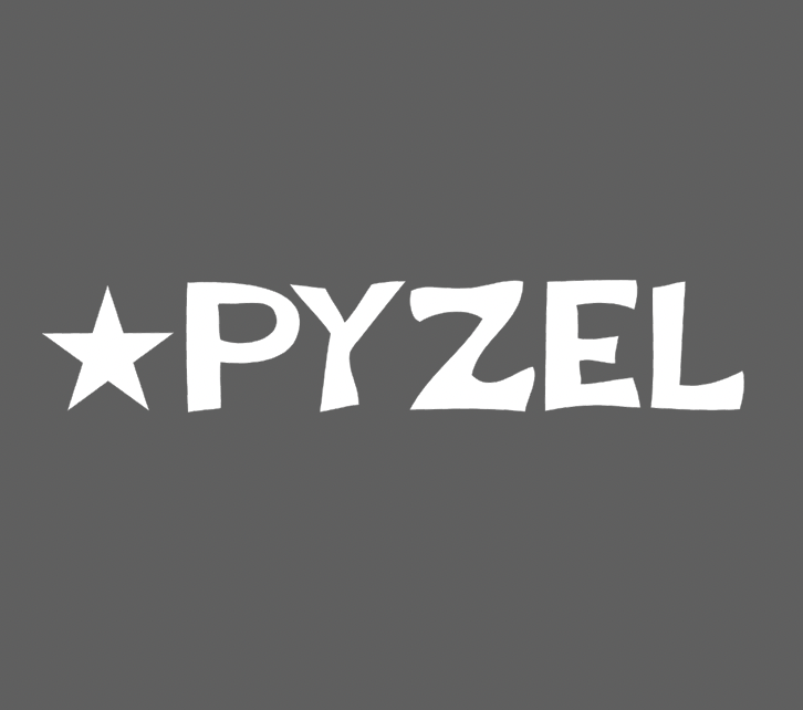 XL Pyzel Borderless Bar Logo Sticker 15" – Pyzel Surfboards